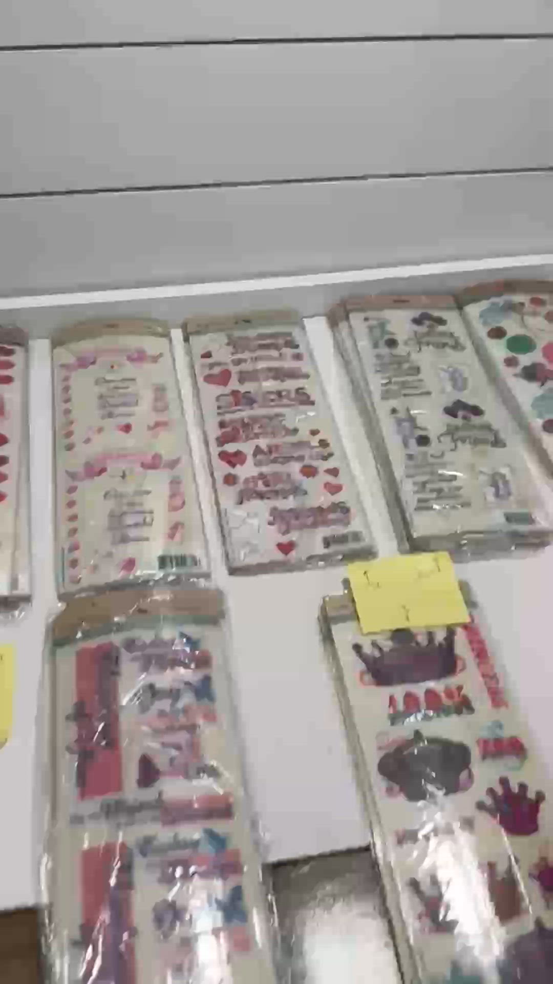 Miss Elizabeth Stickers & Stencil Template Lot (Around 500)