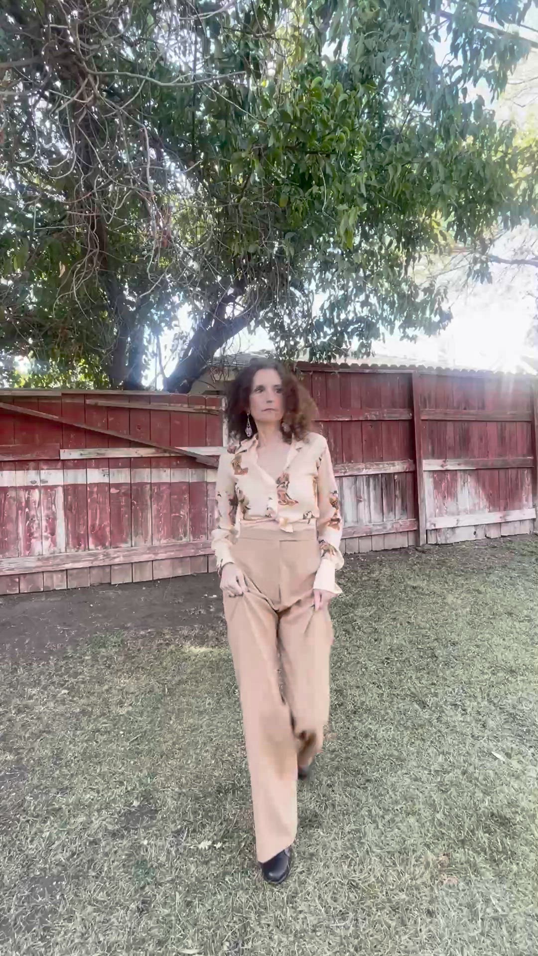 1970’s SEARS High Waisted Woman’s Polyester Pants